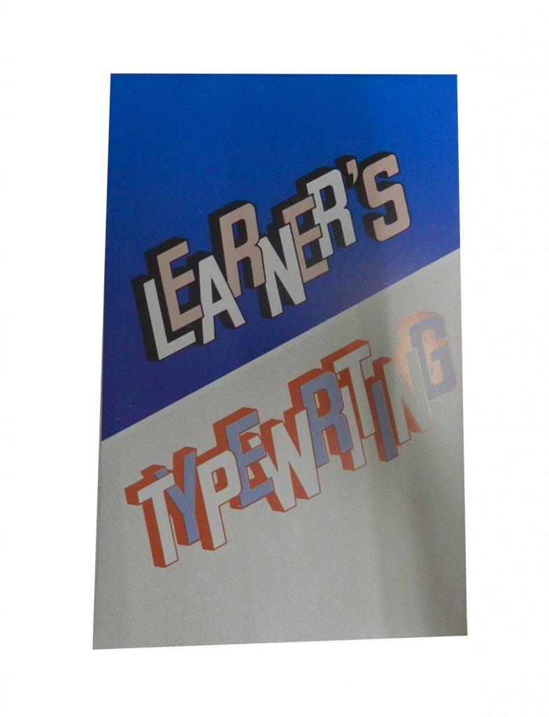 Learner's Typewriting - Lotus Card Studio