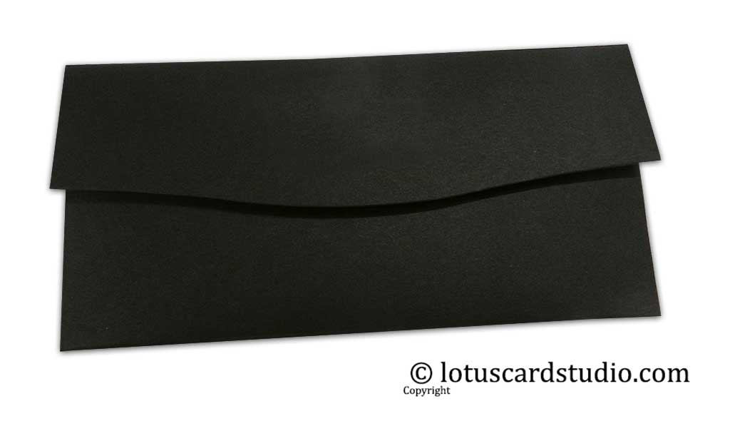 Classic Black Shagun Gift Envelope